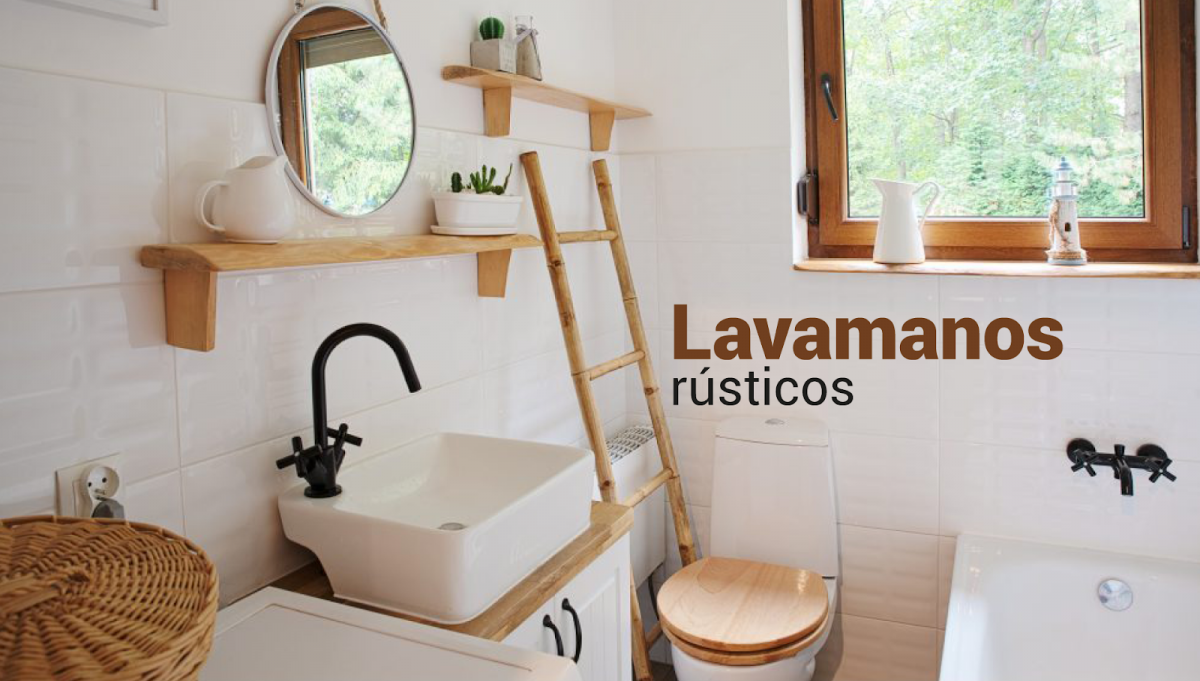 ¿LAVAMANOS RÚSTICO? Conoce esta tendencia para tu hogar - SOS ASISTENCIA
